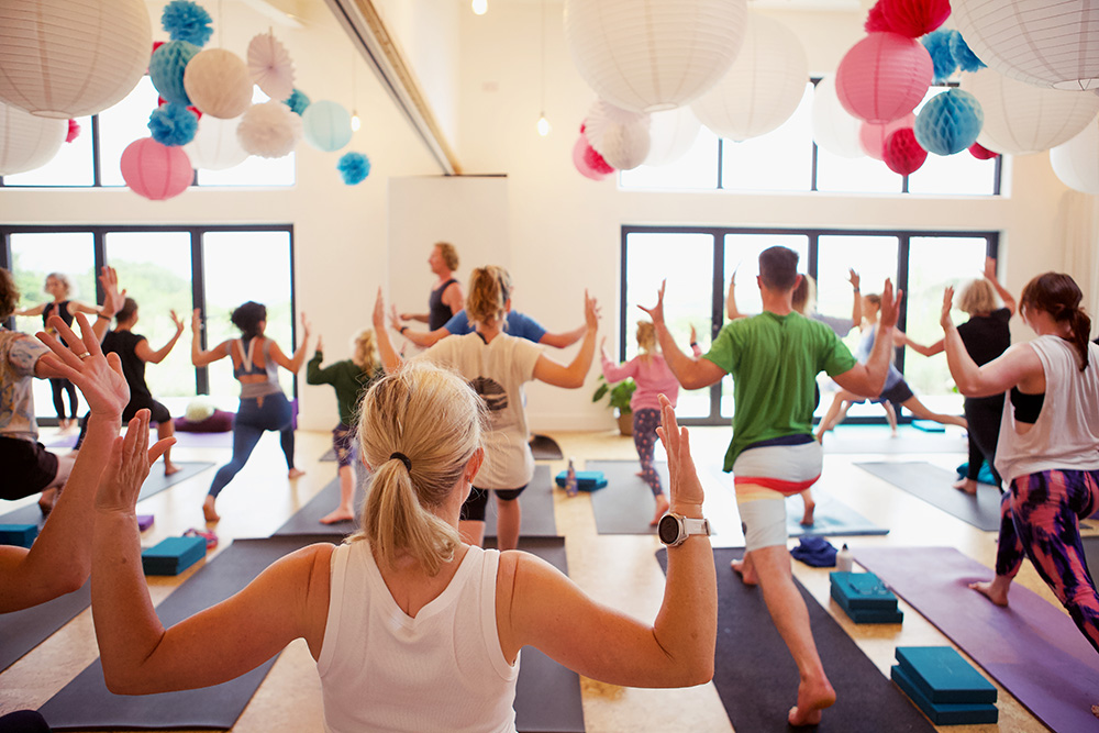 Vinyasa Yoga fun weekly classes at Lime House Yoga